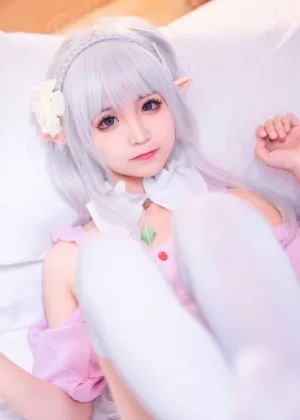 蠢沫沫 – 爱蜜莉雅的粉睡衣 [40P-486MB]-乐摄图