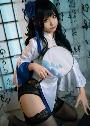 蠢沫沫 – 95式旗袍 [11P-157MB]-乐摄图