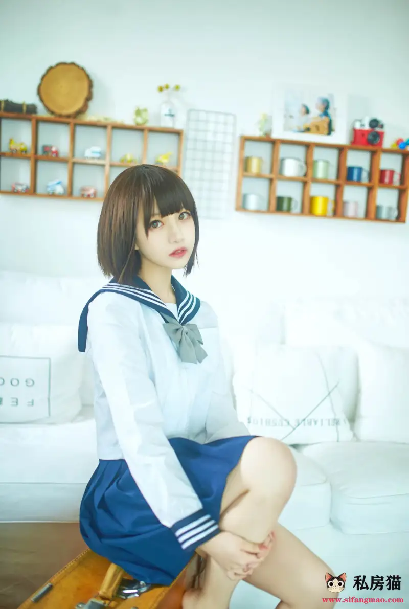 Shika小鹿鹿 – 短发JK [11P-112MB]-乐摄图