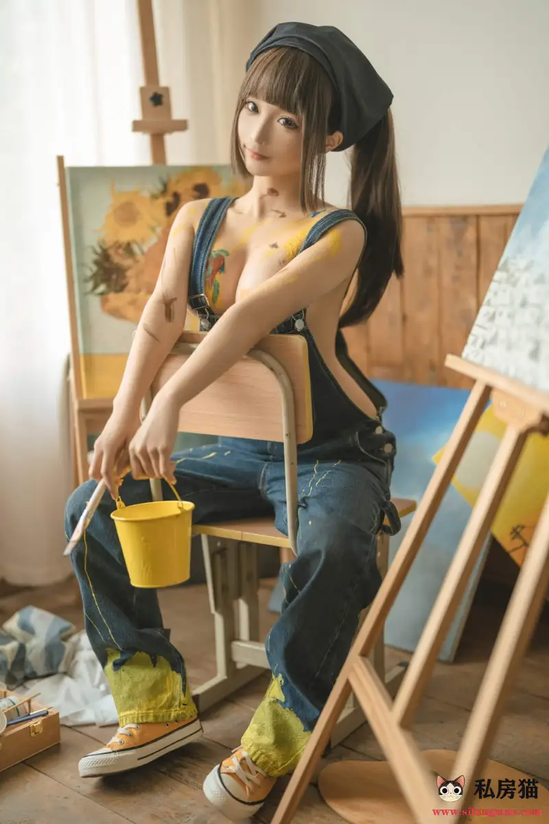 蠢沫沫 – 小画家 [110P-1.08GB]-乐摄图