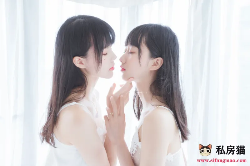 桜桃喵 – 朝(白裙×白裙) 桜桃喵&木绵绵OwO [58P-724MB]-乐摄图