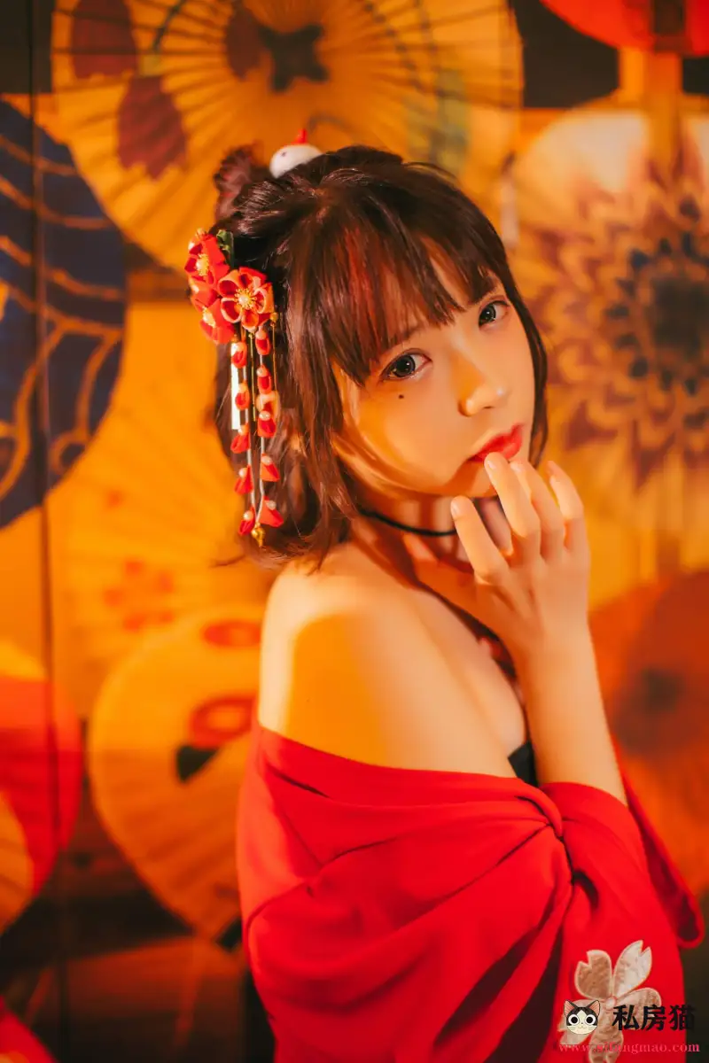 疯猫ss – 红色羽衣 [15P-192MB] 资源下载[百度网盘+OneDrive]-私房猫官网