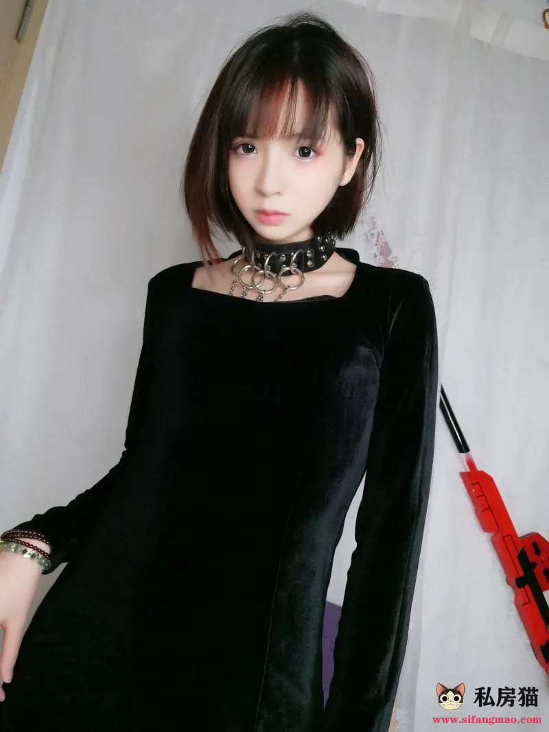 疯猫ss – 黑色紧身衣 [9P-12.5MB] 资源下载[百度网盘+OneDrive]-私房猫官网