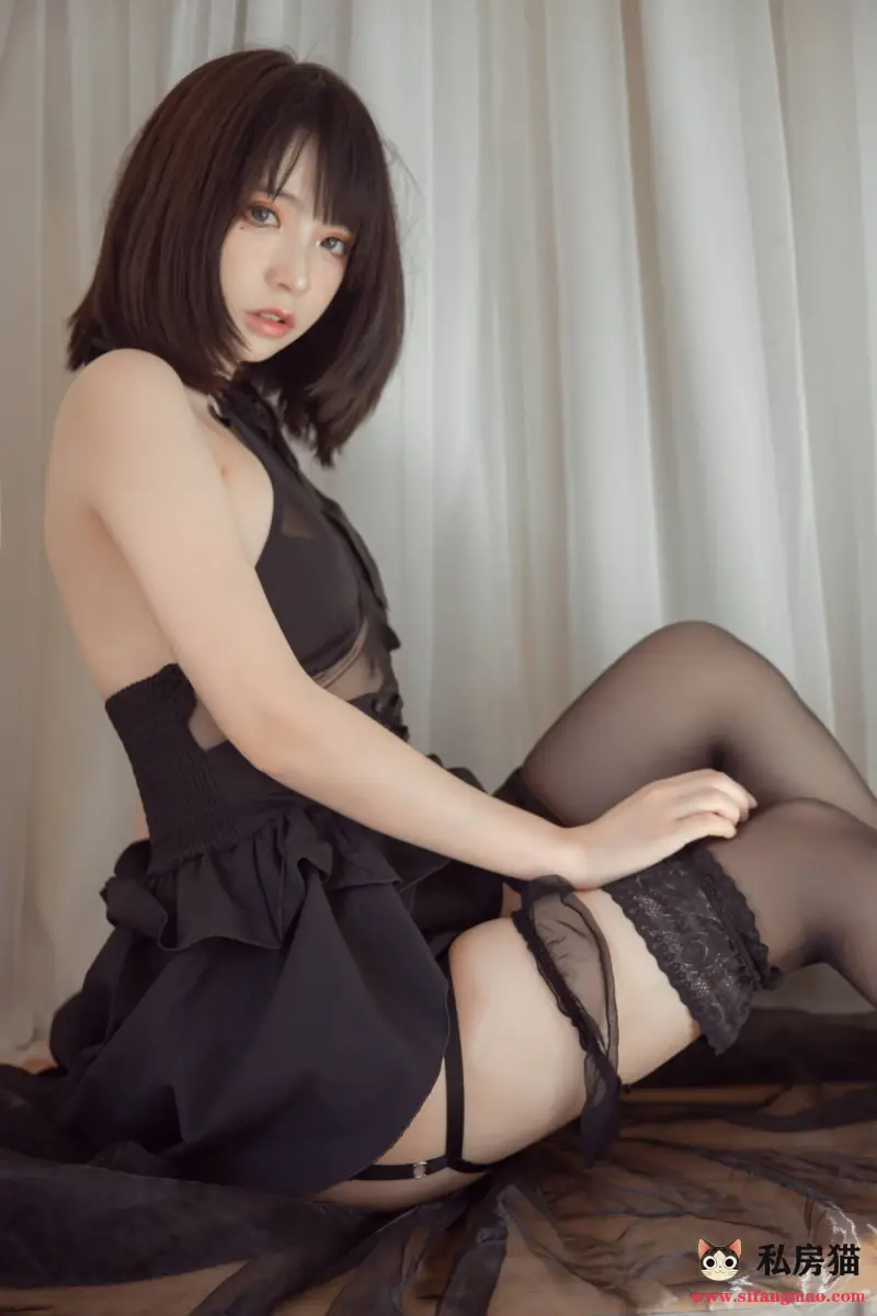 疯猫ss – 民宿黑裙 [40P4V-919MB]-乐摄图