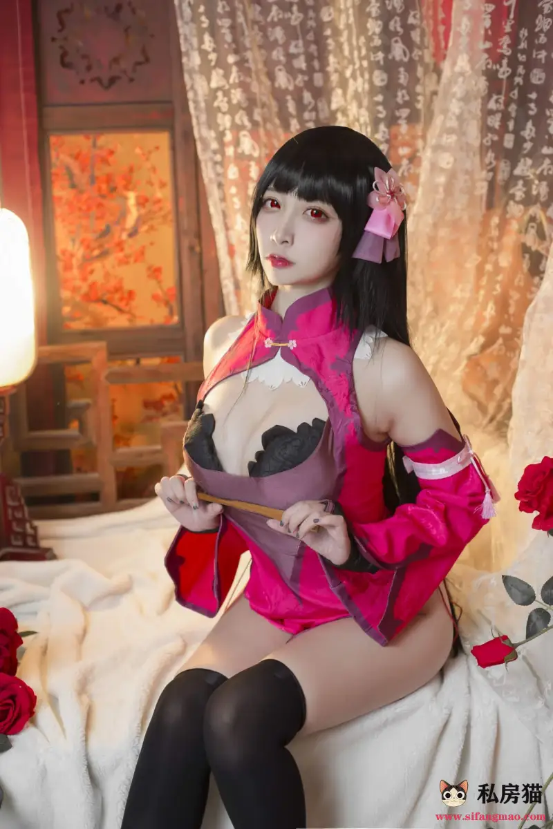 二佐Nisa – 梦子旗袍 [28P-89.2MB]-乐摄图