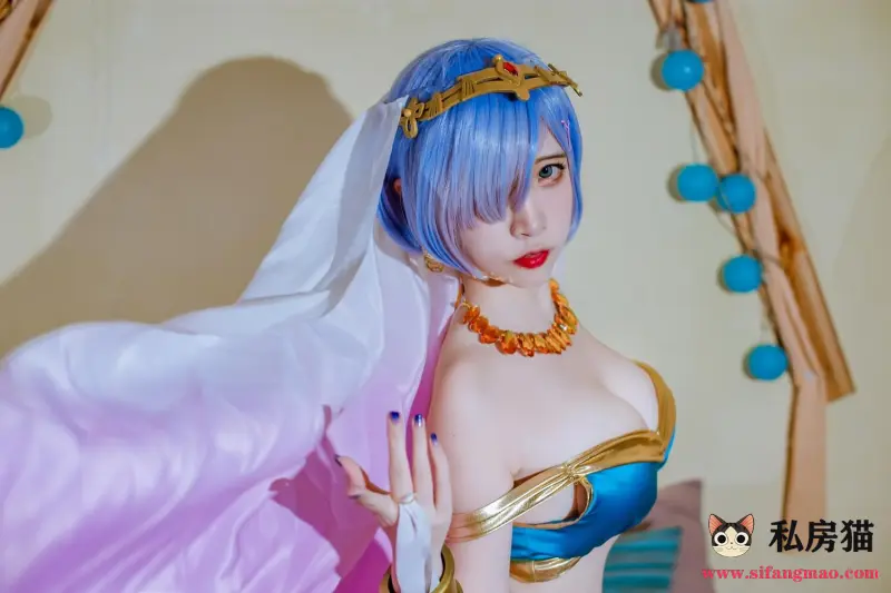 二佐Nisa – 蕾姆舞娘 [9P-160MB]-乐摄图