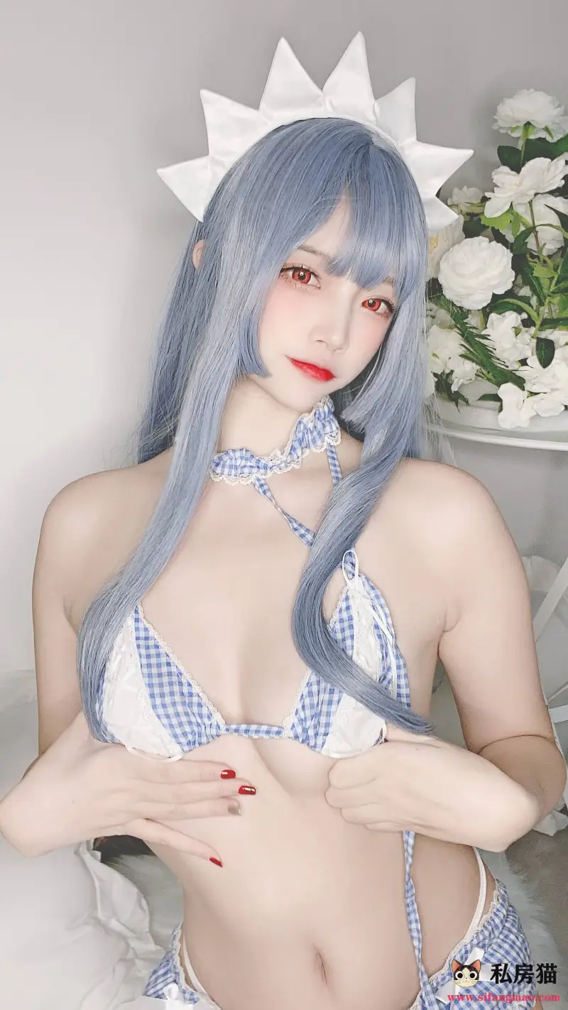 二佐Nisa – 私房自拍蓝格比基尼女仆 [40P-212MB]-乐摄图