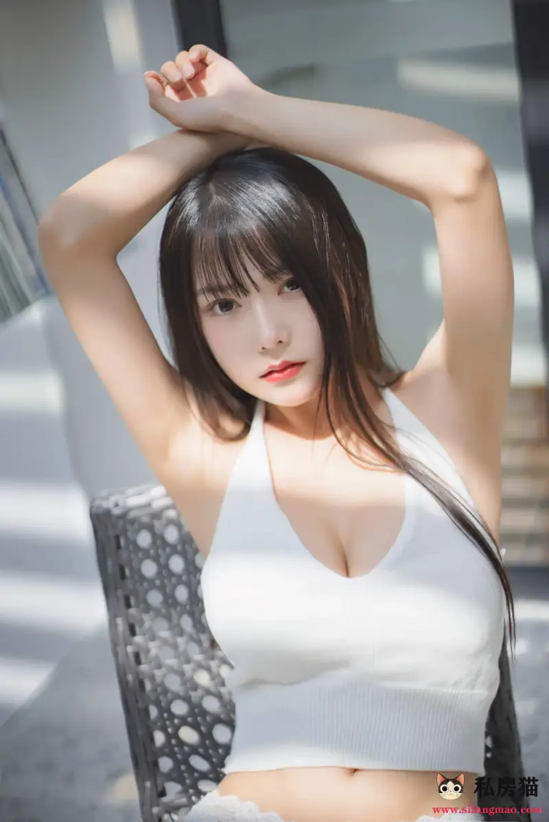 香草喵露露 – 杨枝甘露 背心牛仔背带裤 [55P1V-1.03GB]-乐摄图