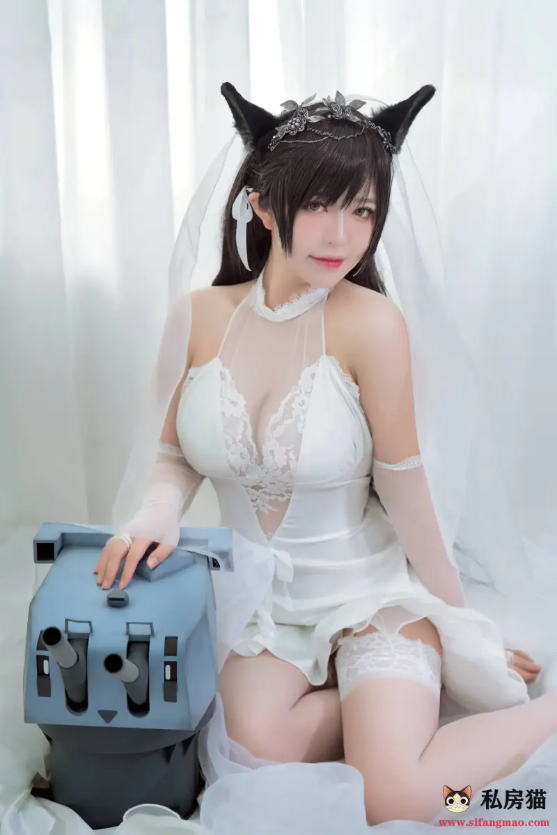 半半子 BANBANKO – 愛宕花嫁.白花の誓い [29P1V-157MB]-乐摄图