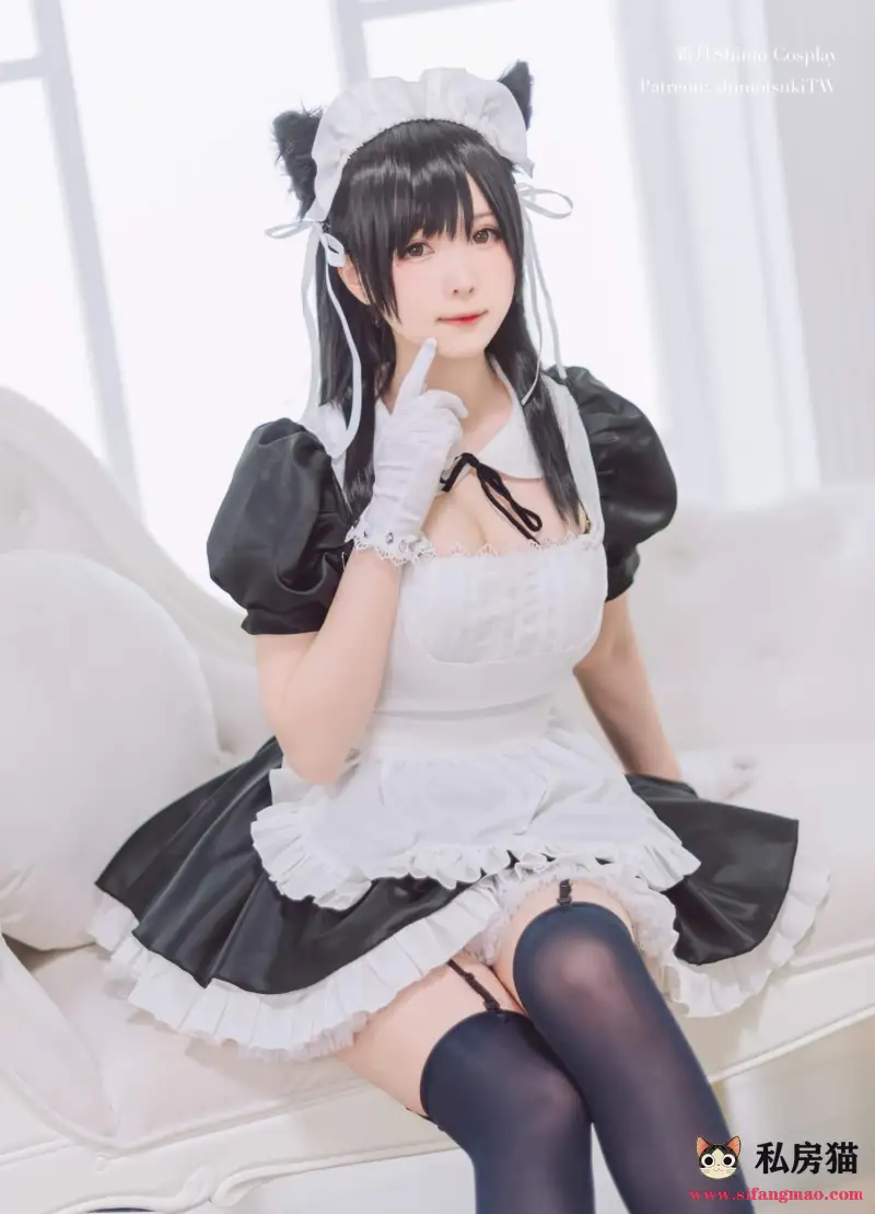 霜月shimo – 爱宕女仆 [16P2V-174MB]-乐摄图