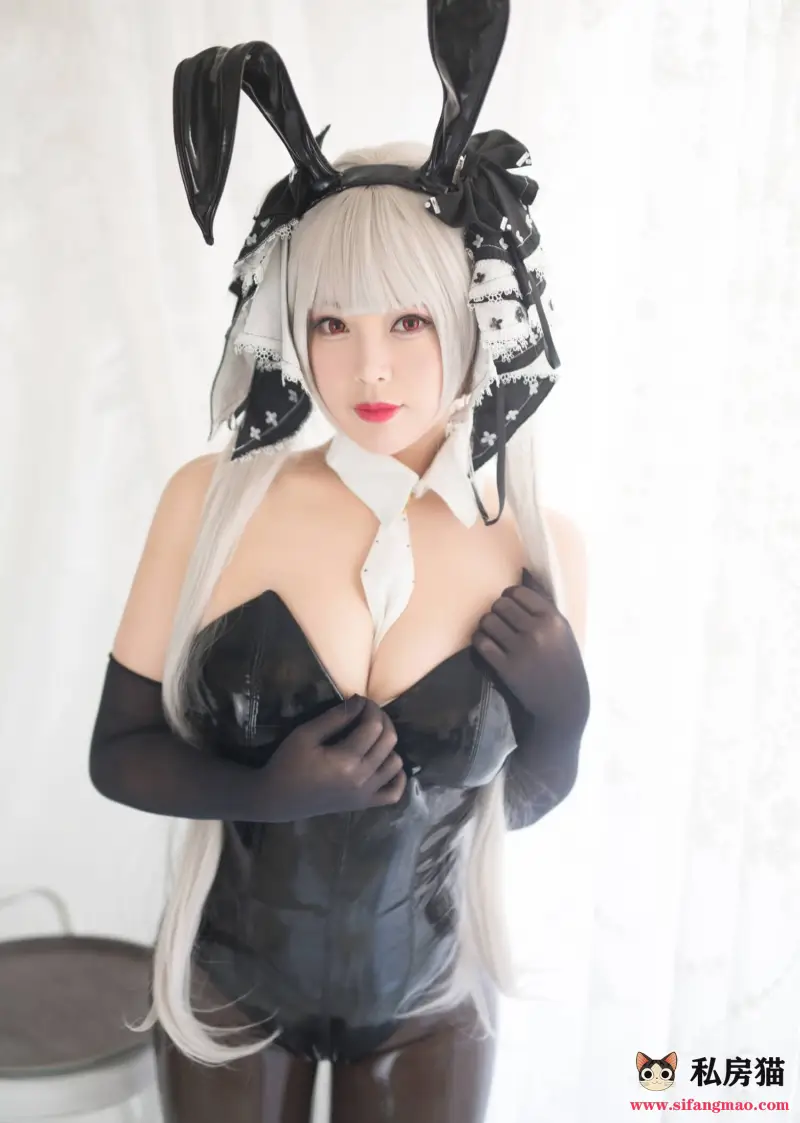 白烨 – 可畏兔女郎 [79P17V-1.6GB]-乐摄图