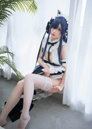 rioko凉凉子&刺青Poi – 奥古斯特 女仆装 [40P2V-652MB] – 私房猫写真官网