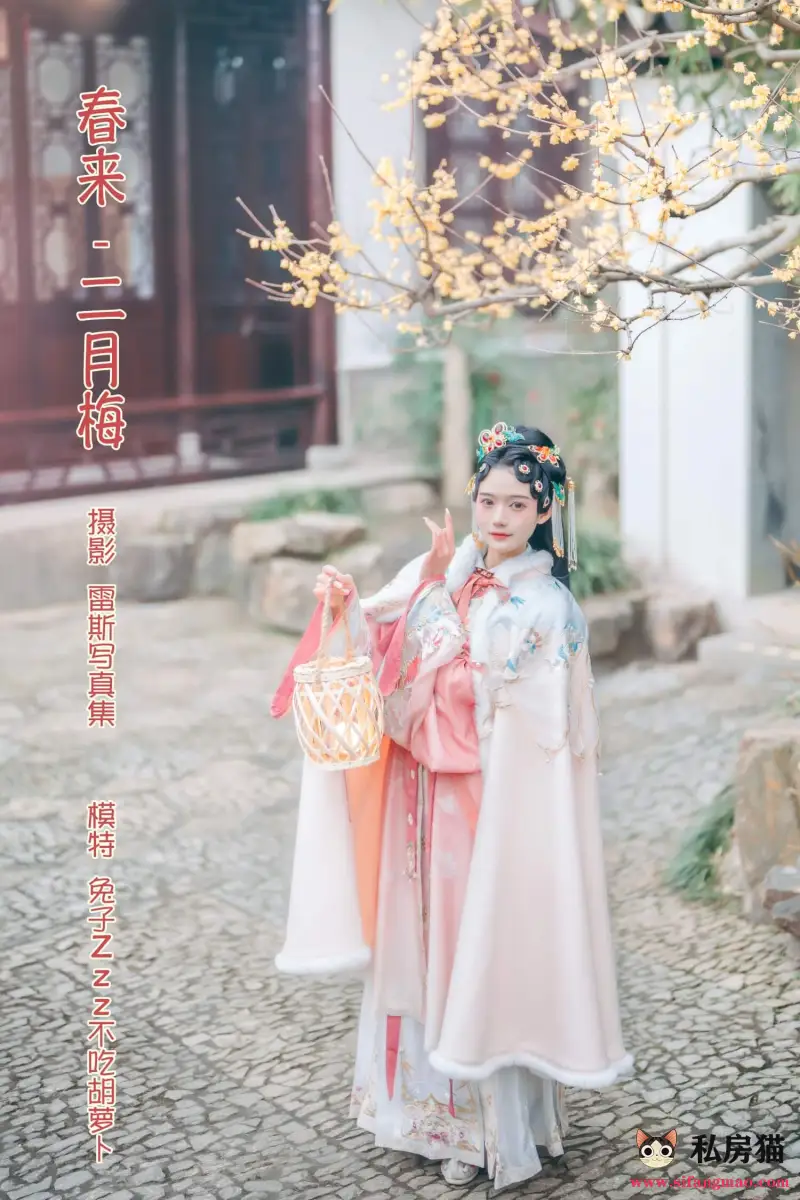 兔子Zzz不吃胡萝卜 – 春来 · 二月梅 [22P-146MB]-乐摄图