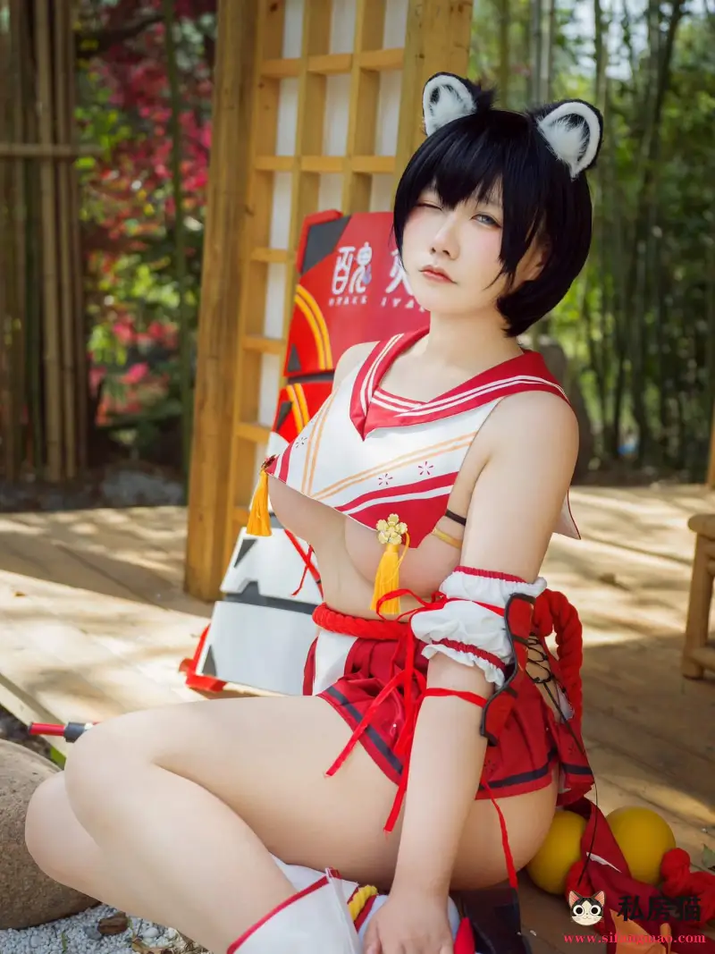 麻花酱 - 椿 [30P1V-342MB] - 私房猫写真官网