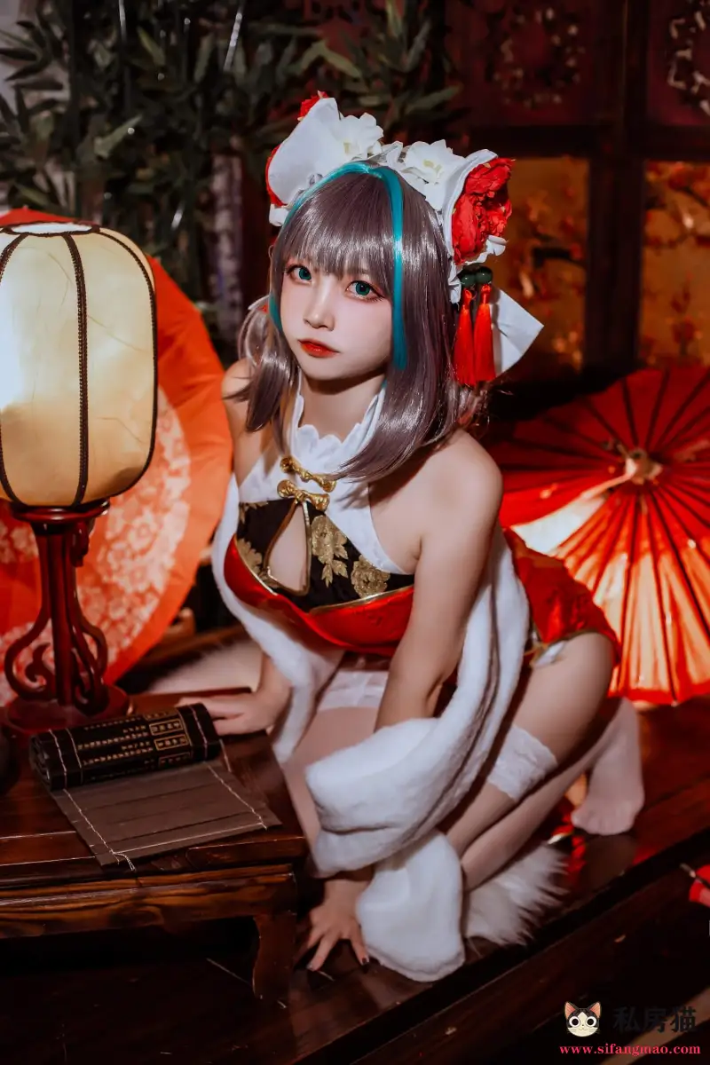 二佐Nisa – 碧蓝柴郡旗袍 [32P-591MB] 资源下载[百度网盘+OneDrive]-私房猫官网