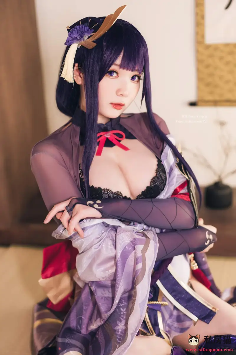 霜月shimo – Raiden Shogun [15P-210MB]-乐摄图