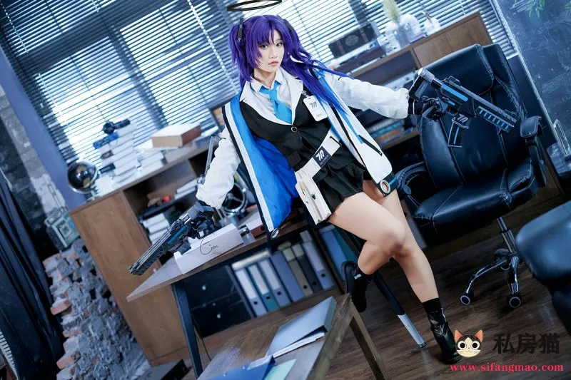 Cien恩恩 – 碧蓝档案 早濑优香 [37P-35.7MB]-乐摄图