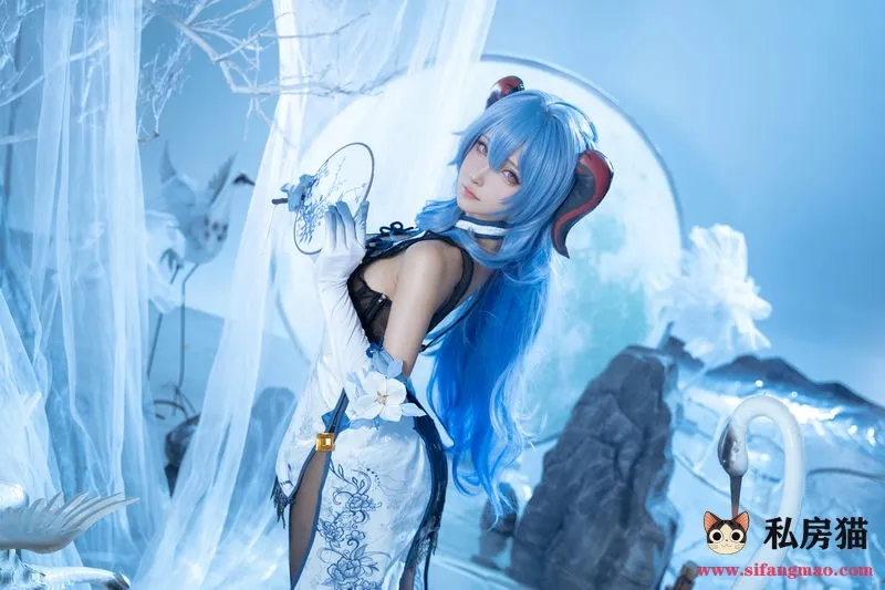 Seya-狮砸 – 甘雨青花瓷 [12P-138MB] 资源下载[百度网盘+OneDrive]-私房猫官网