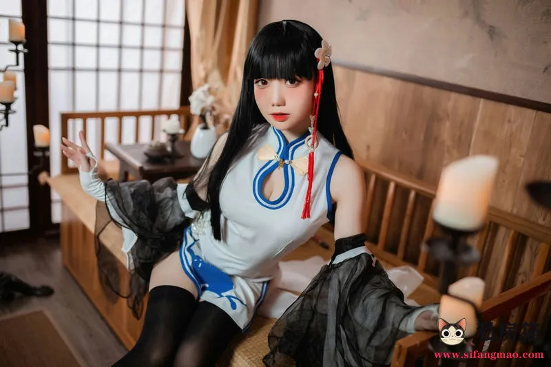 焖焖碳 – 碧蓝航线 逸仙旗袍 [23P-375MB] – 私房猫写真官网